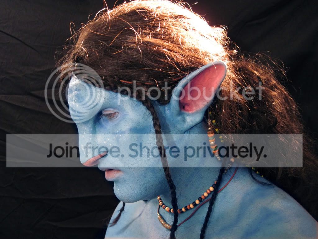 Na'vi nose silicon prosthetics