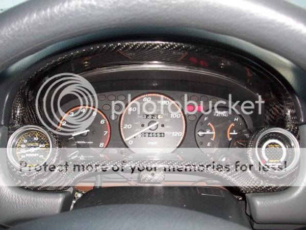 Installed EM1 gauge cluster on my 98 v today | Honda CR-V Owners Club ...