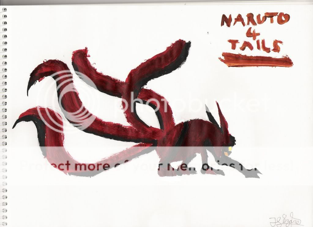 Naruto Shippuden Four Tails