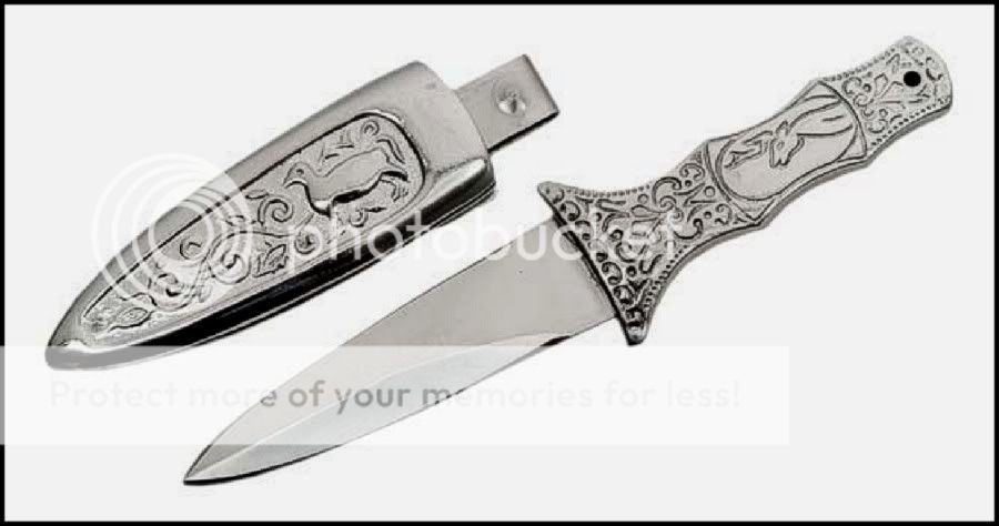 Ladies 6 Engraved Silver Boot Knife Sass Ncows For Sale at GunAuction ...