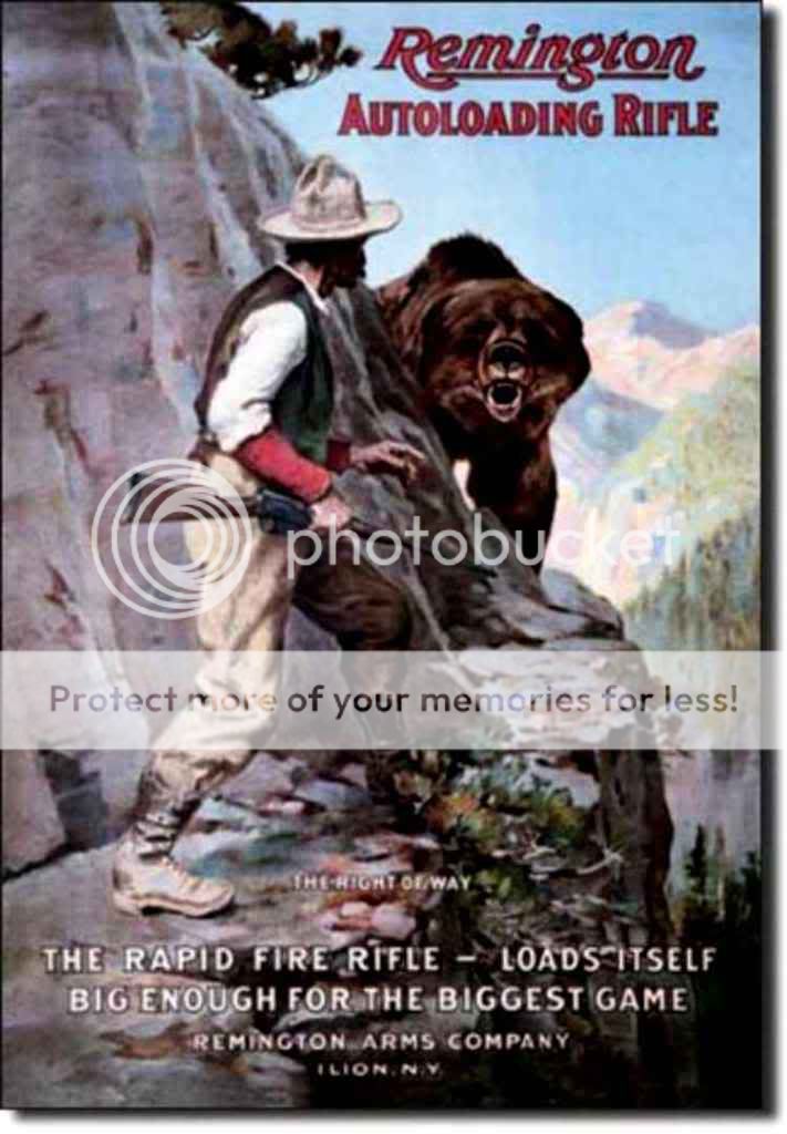 Remington Arms Co Right Of Way Vintage Tin Sign For Sale at GunAuction ...